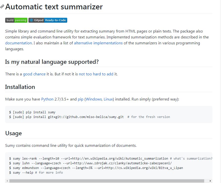 基于开源文本摘要模块sumy的文本摘要生成实践-CSDN博客