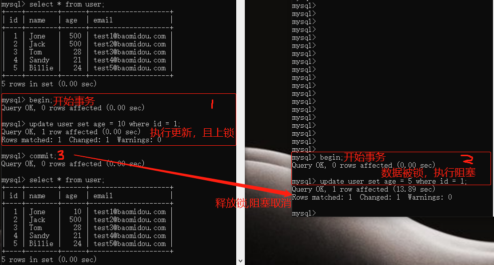 Mysql 行锁升级到表锁示例mysql行级锁怎么升级为表锁 Csdn博客 