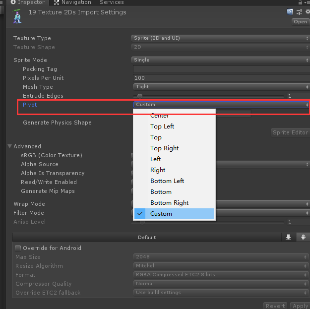 Unity Sequence Frame Part 2: When the character moves in the art, the ...