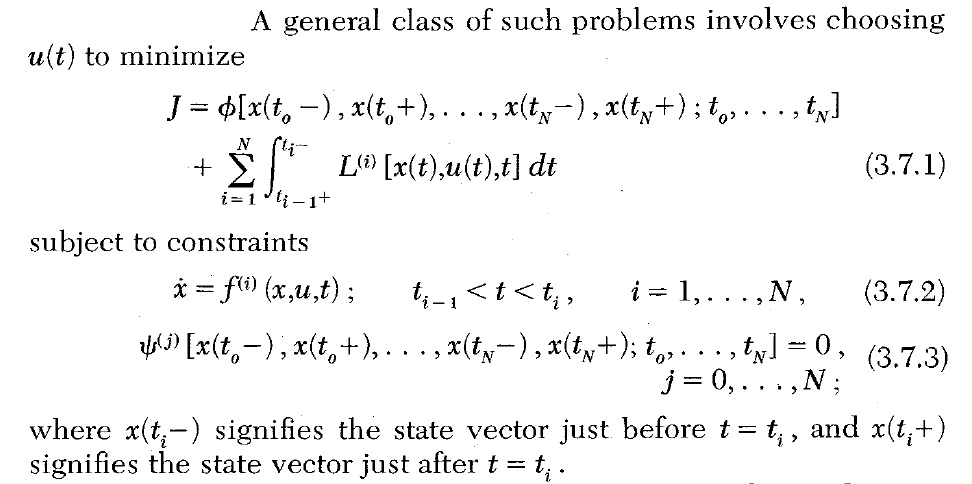 最优控制理论 二+、哈密尔顿函数法的补充_汉密尔顿函数最优控制推导-CSDN博客
