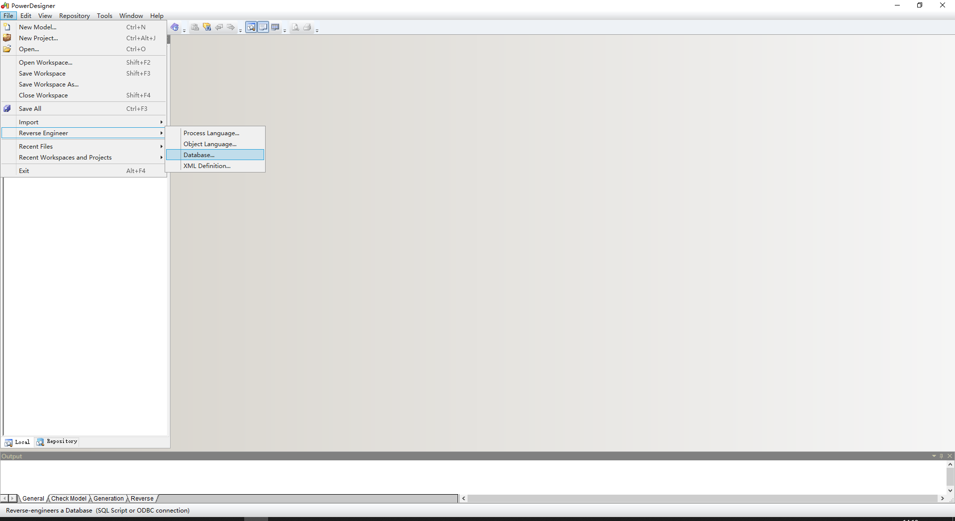 PowerDesigner 165 连接Mysql 数据库 并导出PDM文件_powerdesigner165连接mysql-CSDN博客