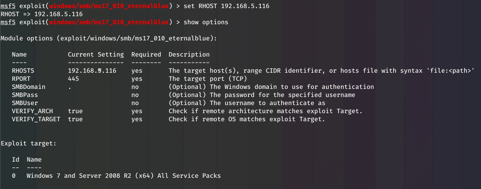 msfconsole——通过ms17-010 EternalBlue永恒之蓝 渗透WinServer2008_msf利用 ms17-010 渗透win server 2008 r2 提权-CSDN博客