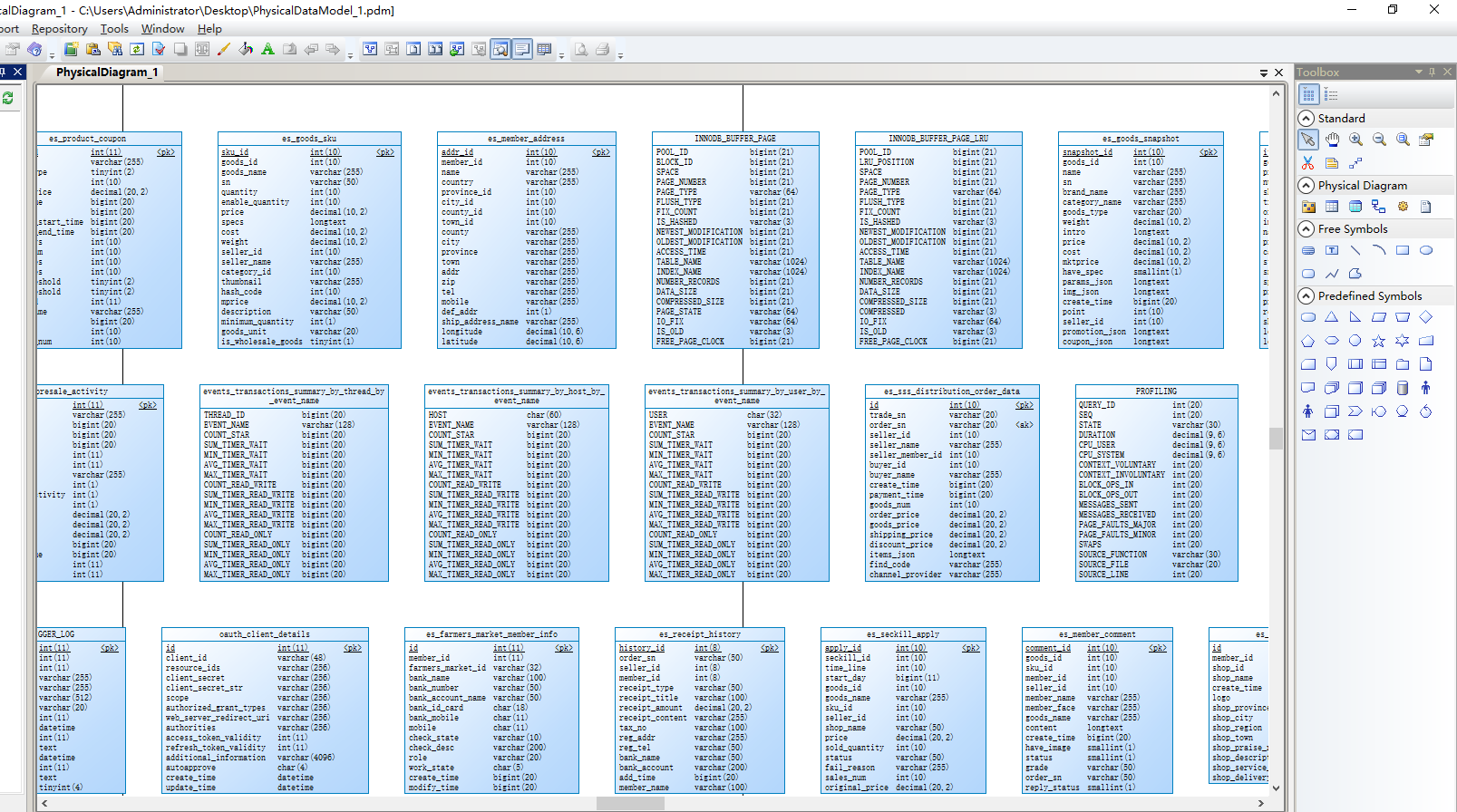 PowerDesigner 165 连接Mysql 数据库 并导出PDM文件_powerdesigner165如何连接mysql-CSDN博客