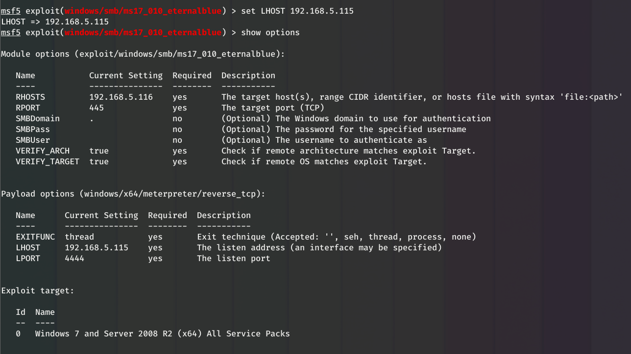 msfconsole——通过ms17-010 EternalBlue永恒之蓝 渗透WinServer2008_msf利用 ms17-010 渗透win server 2008 r2 提权-CSDN博客
