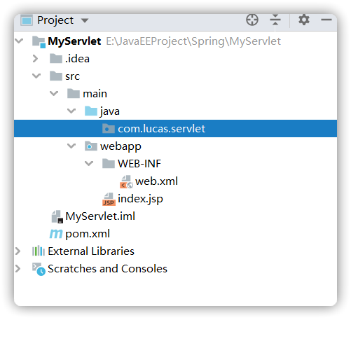 IDEA中用maven创建的Servlet项目_idea maven 新建serlet-CSDN博客