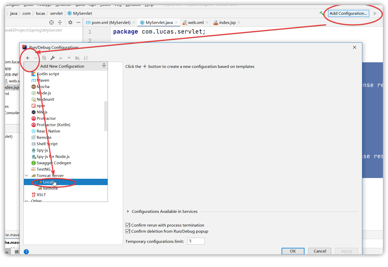 IDEA中用maven创建的Servlet项目_idea maven 新建serlet-CSDN博客