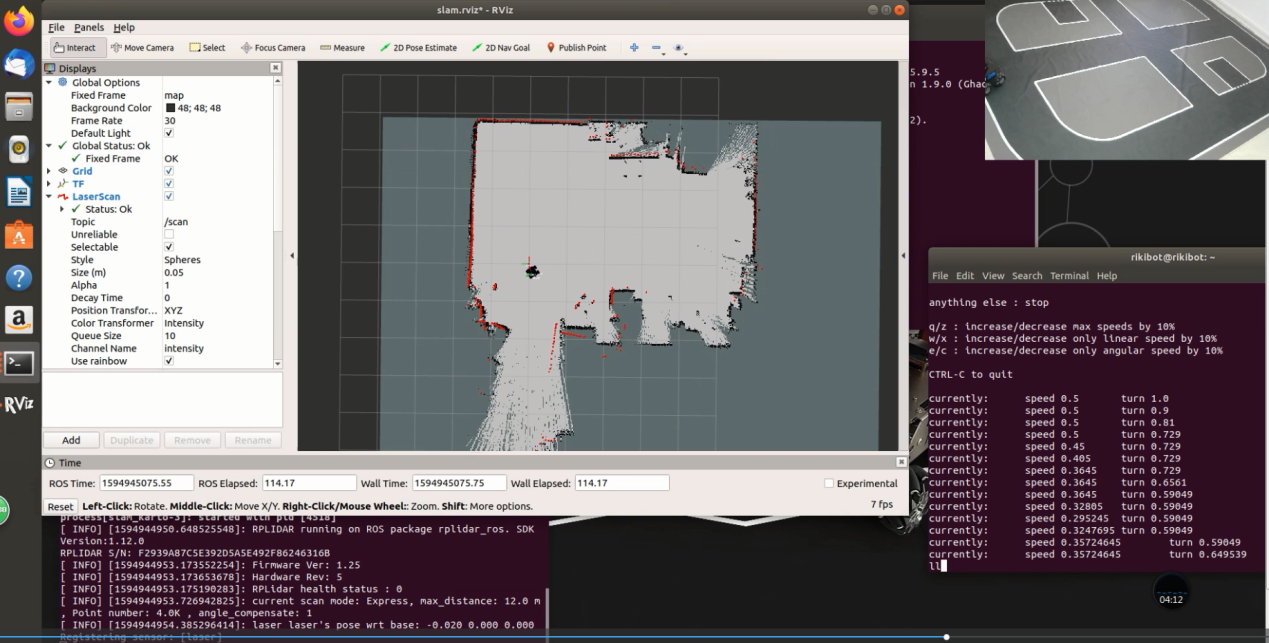 【ROS RIKIBOT基础--使用系列 第六章节】雷达导航自主路径规划与避障、鼠标，Hector,Karto,Cartographer SLAM算法构建地图_rikibot扫描地图-CSDN博客