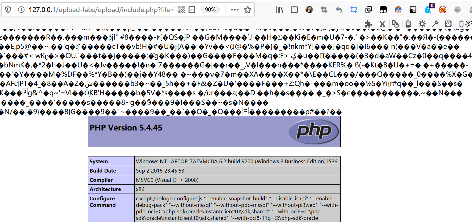 Upload-labs文件上传漏洞（图片马）——Pass13_在upload labs靶场13关的图片马执行后怎么显示代码错误-CSDN博客