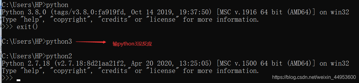 Windows下同时安装python 2 和 3 详细教程 ——为了githack工具 同时安装python2和3的过程记录windows Python2 和 Python3 Csdn博客