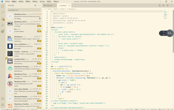 Vscode 使用 markdown preview enchance插件运行markdown 语法_markdown preview enhanced扩展markdown语法-CSDN博客