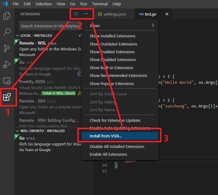 【go/vscode】远程环境搭建(离线版/传统插件版)_vscode 离线配置go 环境-CSDN博客