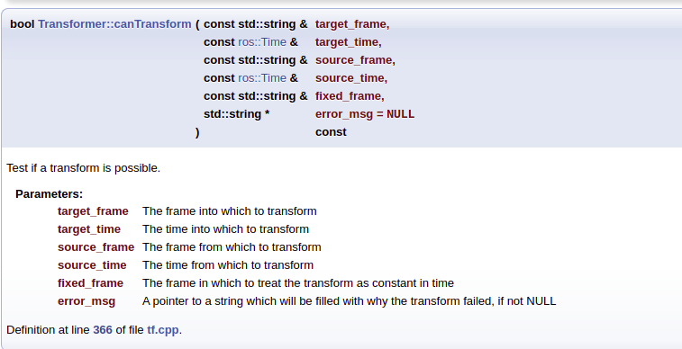 【ROS学习】- tf学习 - tf中重要函数解析 (陆续更新....)_waitfortransform-CSDN博客