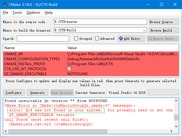 编译 CTK（Win10 + Qt 5.14.0 + VS2015）_ctk data-CSDN博客