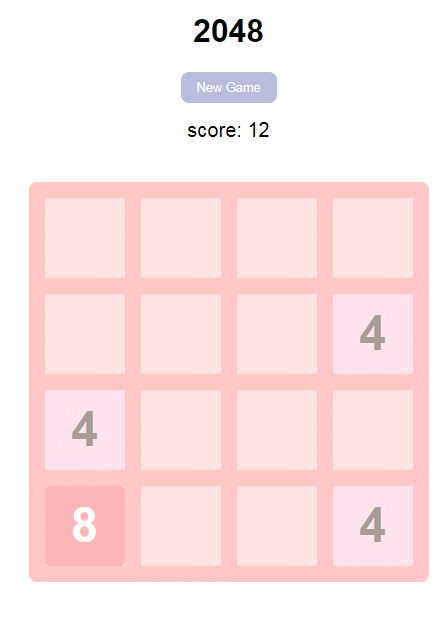 html+css+js适合前端小白的实战全解（超详细）——2048小游戏（一）_基于 javascript 的网页小游戏 2048 的设计参考文献-CSDN博客