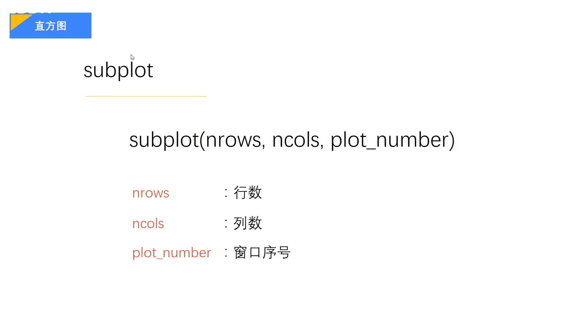 直方图（6）subplot函数的使用_subplots 画直方图-CSDN博客