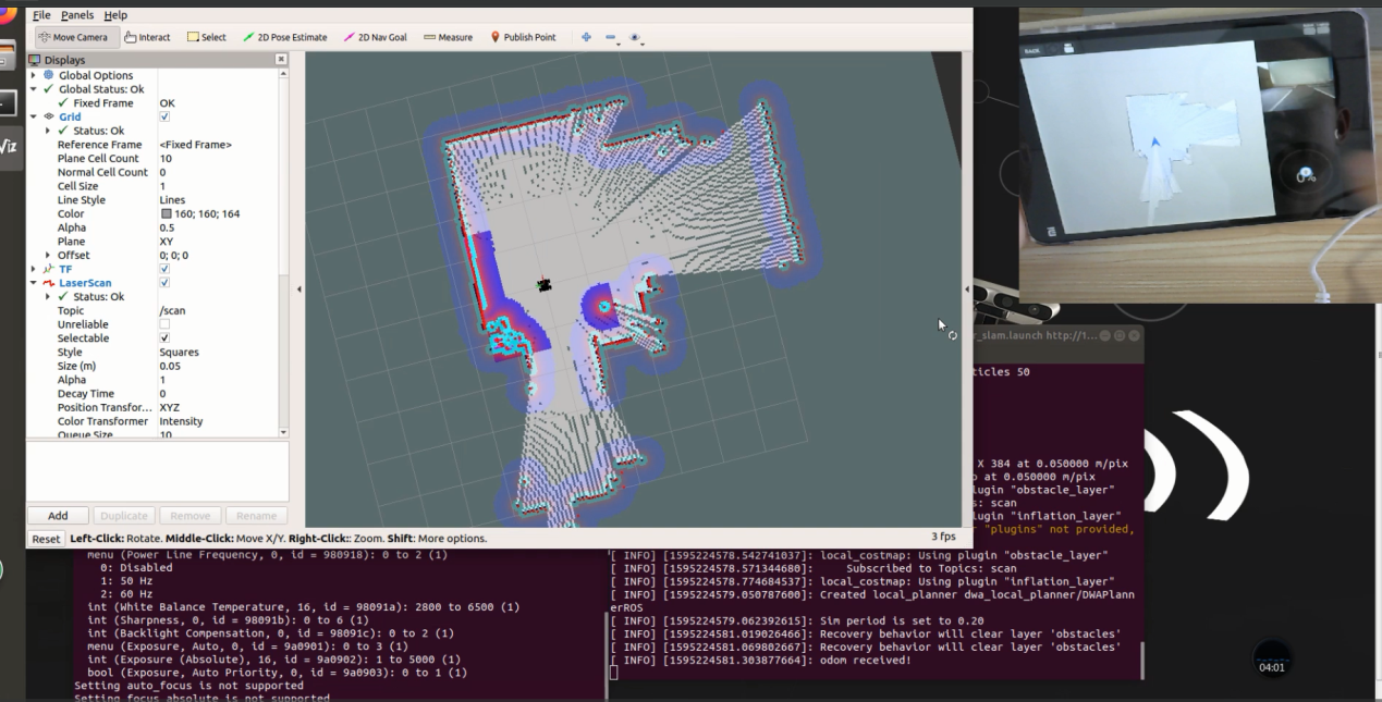 【ROS RIKIBOT 基础--使用系列 第八章节】超声波跟随、雷达跟随、手机APP建地图、视觉单线寻线_rikibot 安卓app-CSDN博客