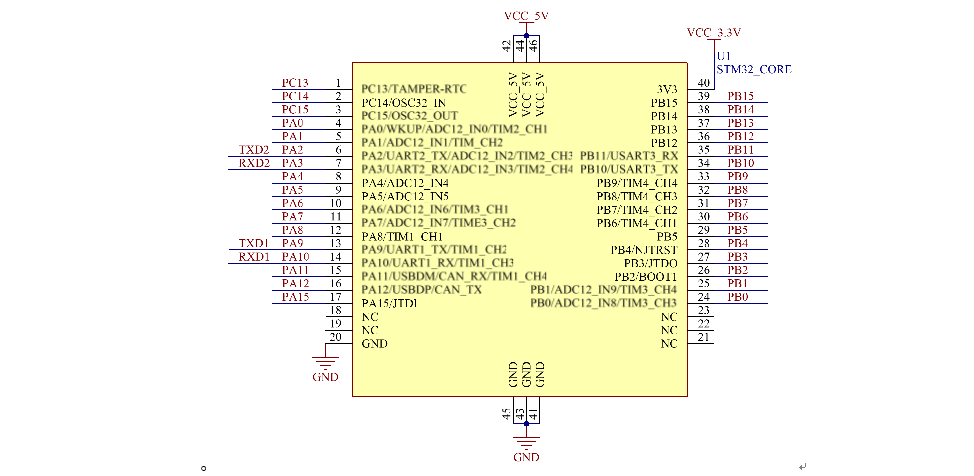 基于STM32单片机的FM调频TEA5767功放收音机方案原理图设计-CSDN博客