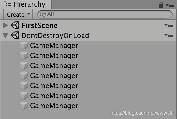 Unity自用笔记 设计模式 单例模式gamemanager Instance Csdn博客