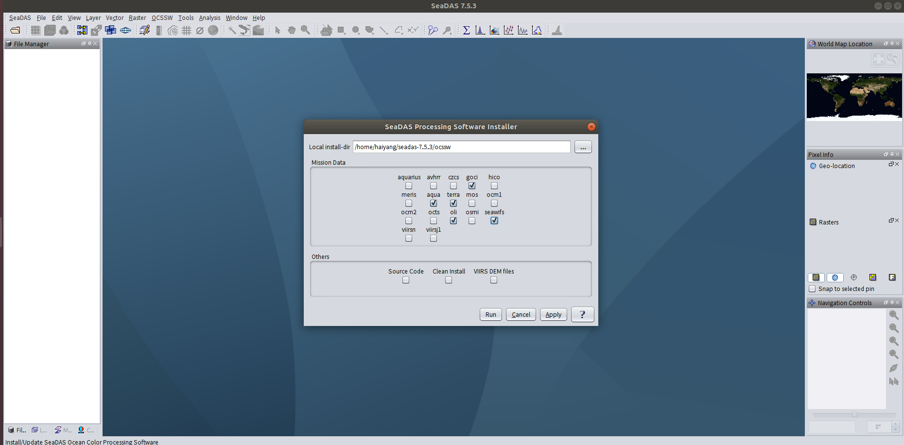 在Ubuntu系统下安装配置SeaDas与问题解决方法总结_ocssw-CSDN博客