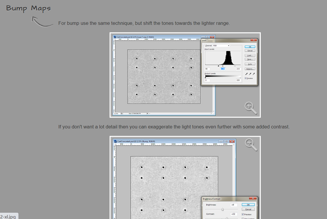 Diffuse map，albedo texture，Normal (aka Bump)，Displacement，Reflection ...
