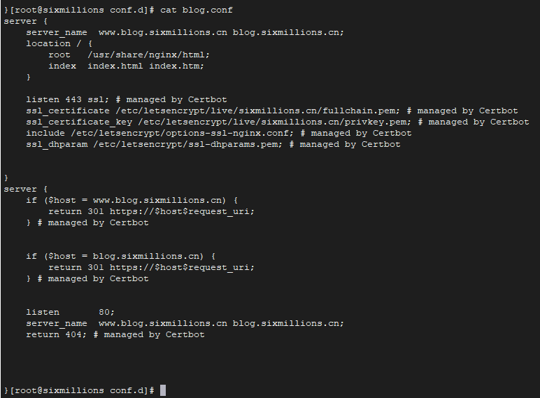 https免费证书(certbot)_could not automatically find a matching server blo-CSDN博客
