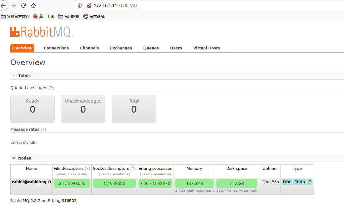 K8s部署：dockerfile构建rabbitmq镜像，并部署到k8s集群暴露端口出来。 Docker中的rabbitmq如何向外暴露 Csdn博客