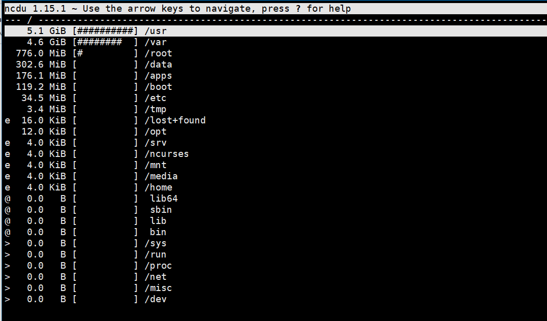 Linux命令ncdu和htop学习-CSDN博客