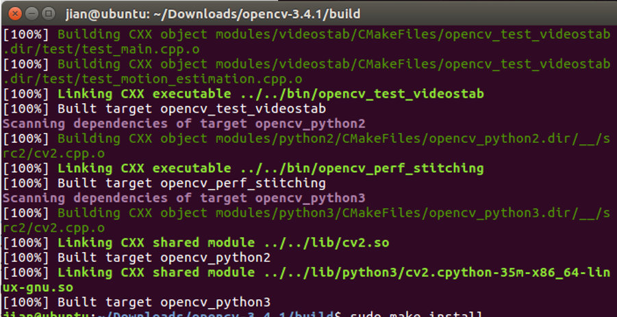 ubuntu16.04下opencv3.4.1的安装及测试（含ippicv离线配置过程）_ubuntu opencv ippicv-CSDN博客