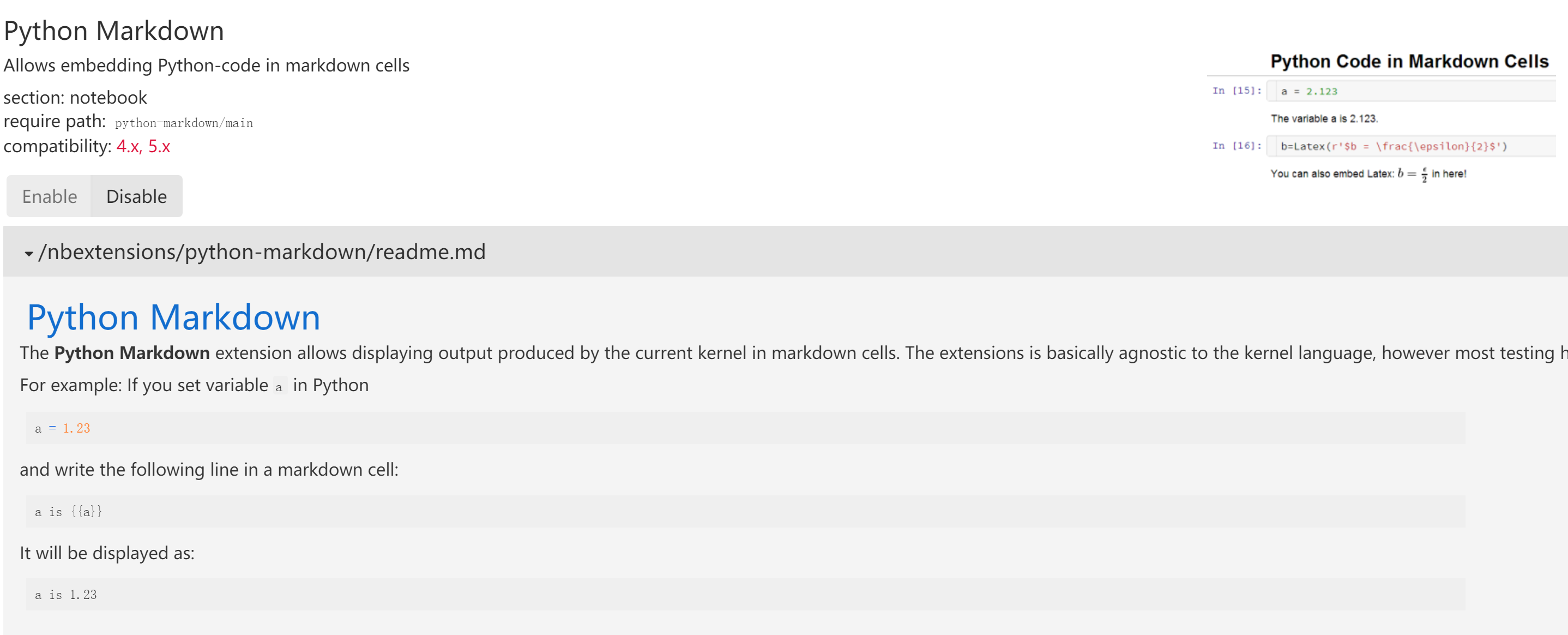在Jupyter Notebook Markdown单元Python中打印变量_jupyter 打印变量-CSDN博客