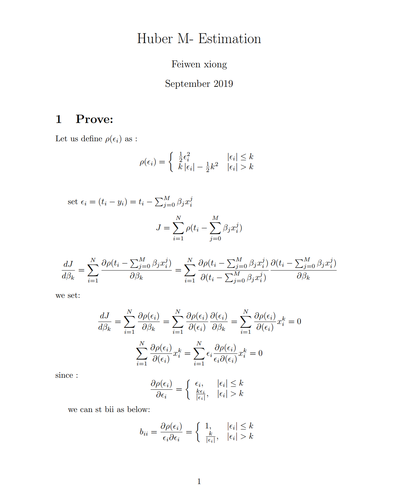 Huber Estimator_huber estimation-CSDN博客