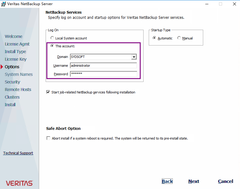 Veritas NetBackup8.1.1安装_nbwebsvc_勤奋的树懒的博客-CSDN博客