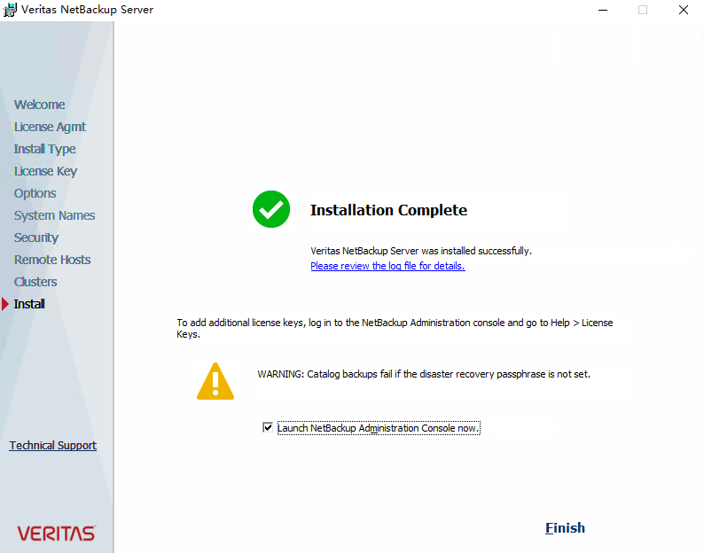 Veritas NetBackup8.1.1安装_nbwebsvc_勤奋的树懒的博客-CSDN博客