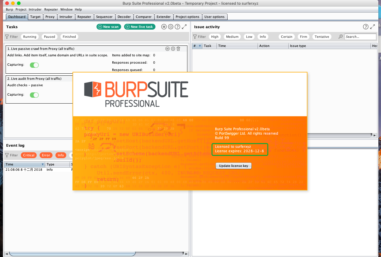 Burp Suite2.0下载及安装_burn suit-CSDN博客