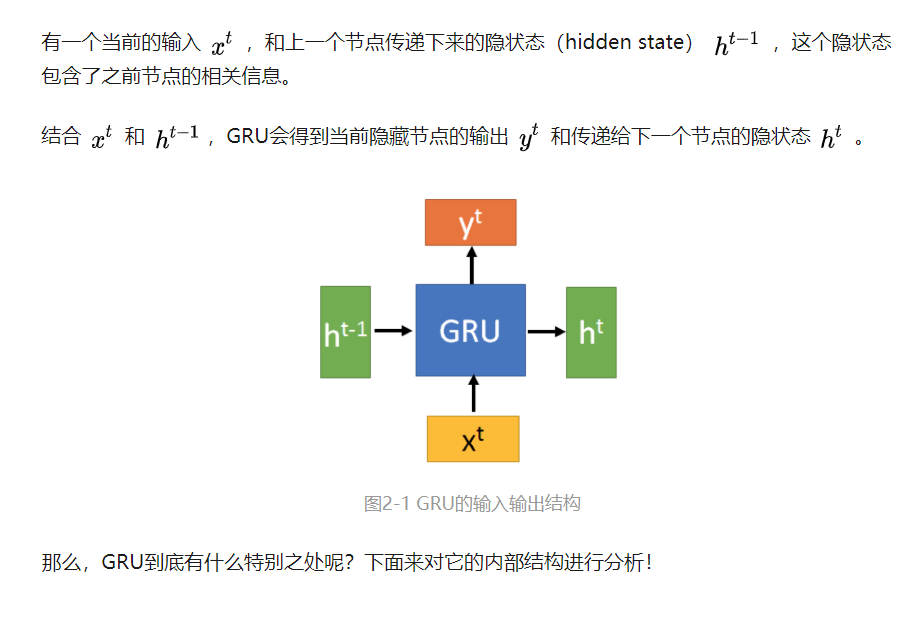GRU原理理解-CSDN博客
