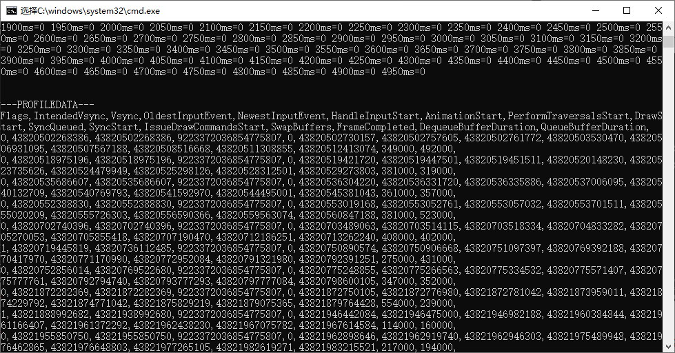 python实时获取Android FPS_python 获取手机指定应用程序的fps-CSDN博客