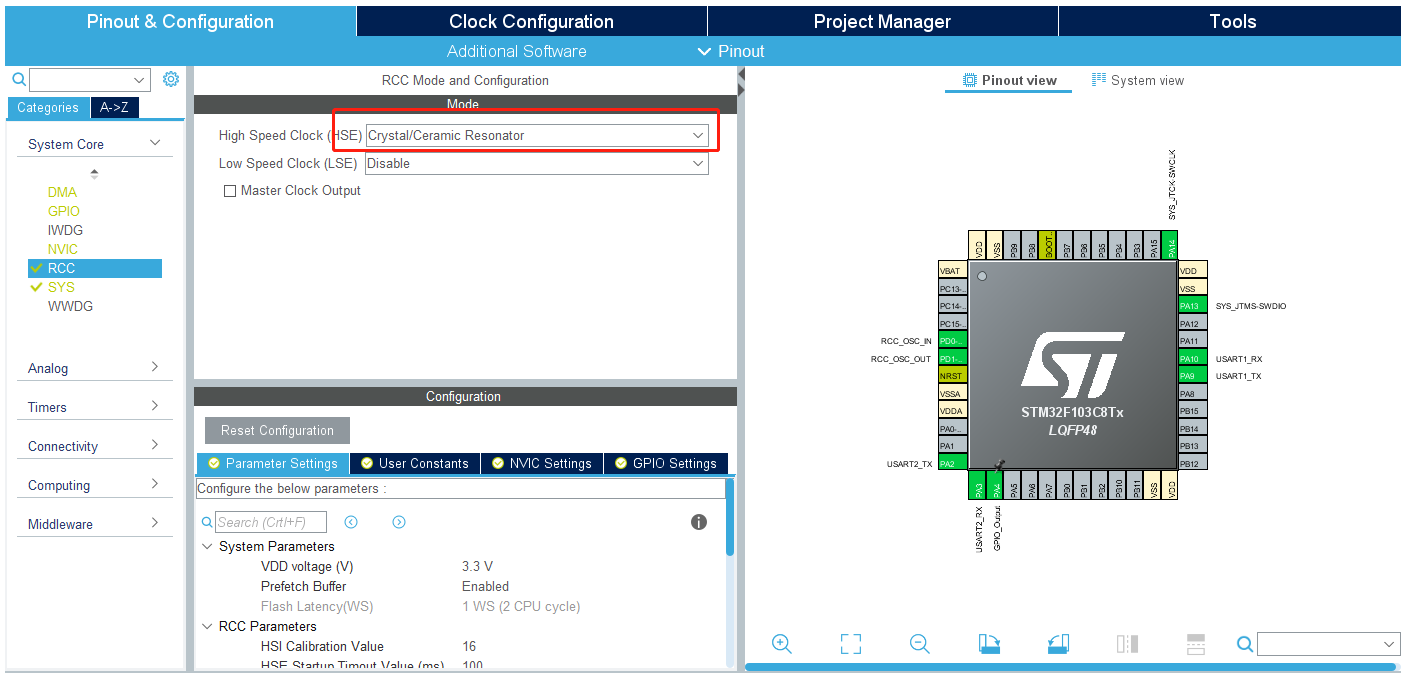 CubeMX STM32串口1DMA使用IDLE中断接收、串口2DMA接收DMX512信号（标准）_dmx512中断器-CSDN博客