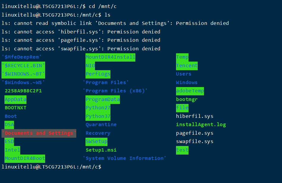Windows的Ubuntu子系统安装后的文件目录所在路径_ubuntu子系统文件位置-CSDN博客