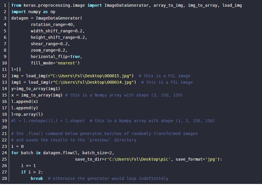 ImageDataGenerator生成器的flow，flow_from_directory用法_imagedatagenerator.flow的用法-CSDN博客
