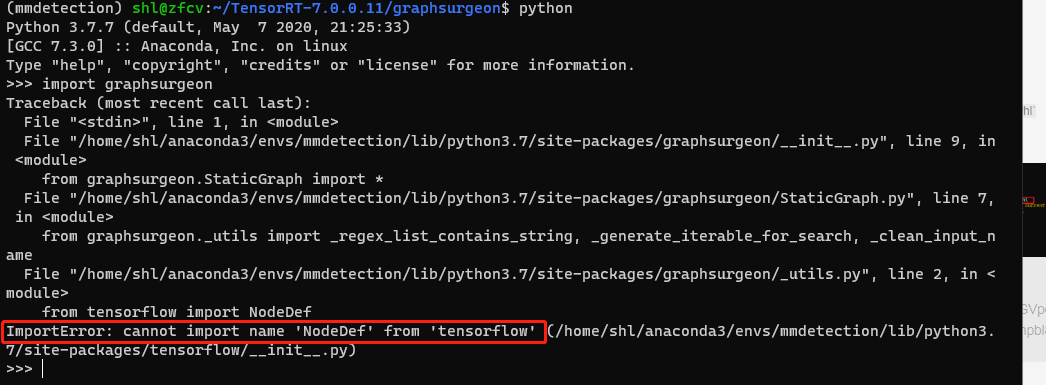 TensorRT7.0版本在Linux环境安装，以及安装python API接口，测试TensorRT中的测试用例_linux调用压缩包安装的tensorrt-CSDN博客