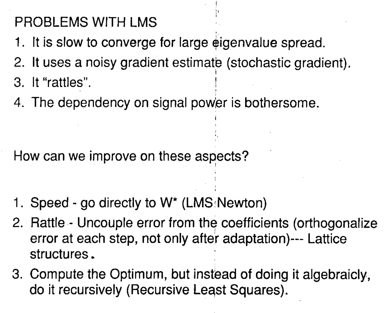 机器学习时间序列之LMS和NLMS和RLS和APA_nlms与ap算法的复杂度-CSDN博客