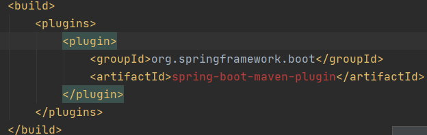 Idea Springboot “spring Boot Maven Plugin“报红问题的解决方法idea中org