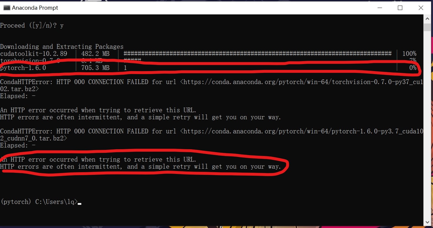 win10下conda安装pytorch-gpu版本（超详细），完美解决镜像源下载慢问题！_torch的gpu版本下载太慢怎么办-CSDN博客