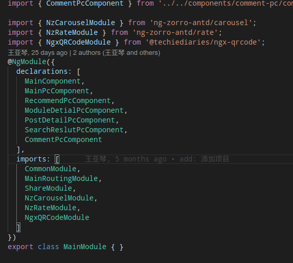 Angular三 总结anjular 引入declarations后怎么用 Csdn博客 