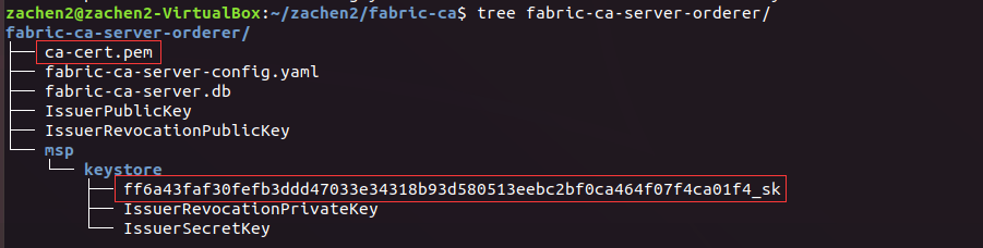 fabric-ca服务构建及证书生成_fabric 更新ica 证书-CSDN博客