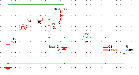 01、第一个简单的BUCK电路的计算与仿真_simplis buck-CSDN博客