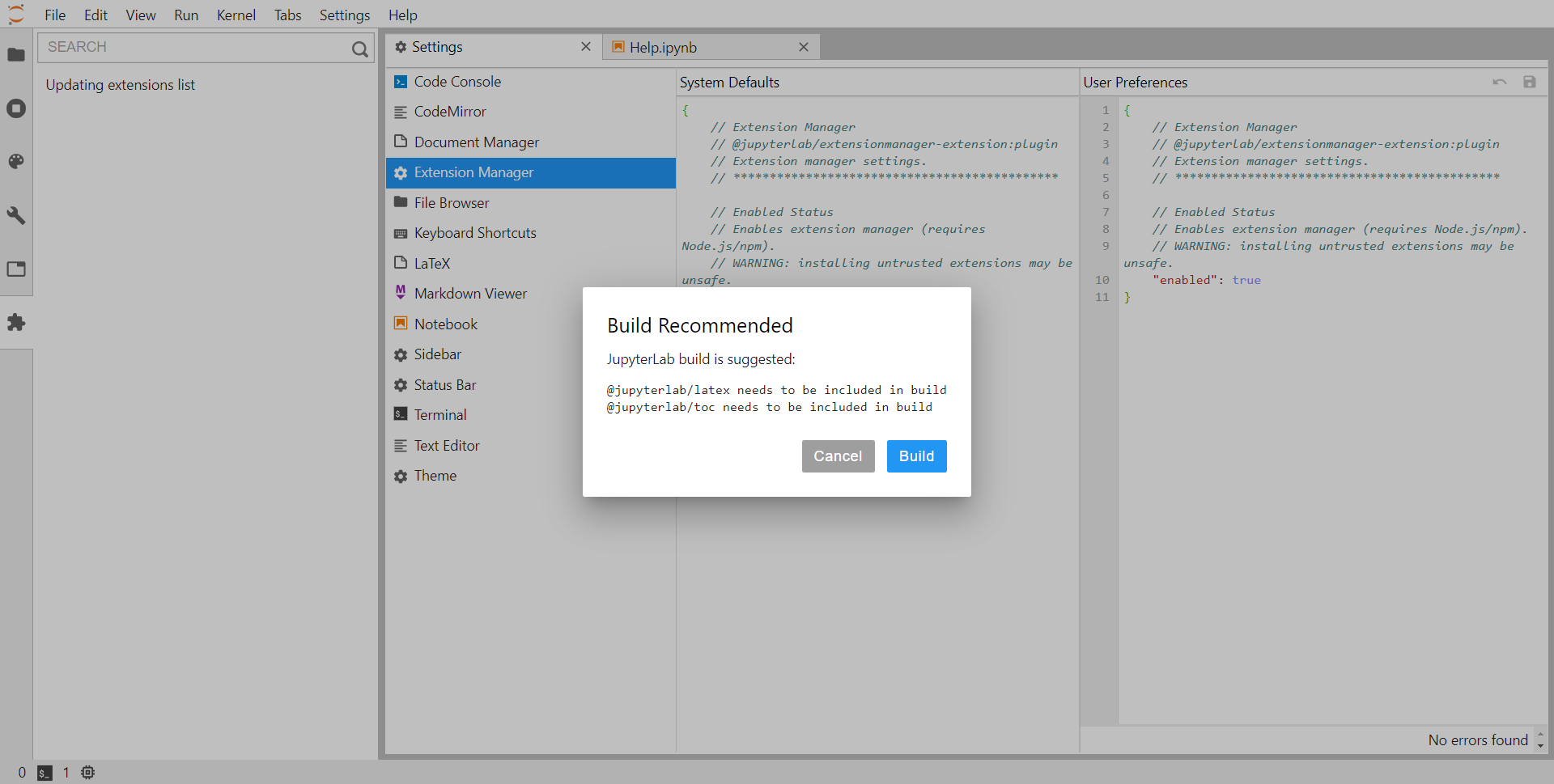 Jupytelab 如何安装 labextension-CSDN博客