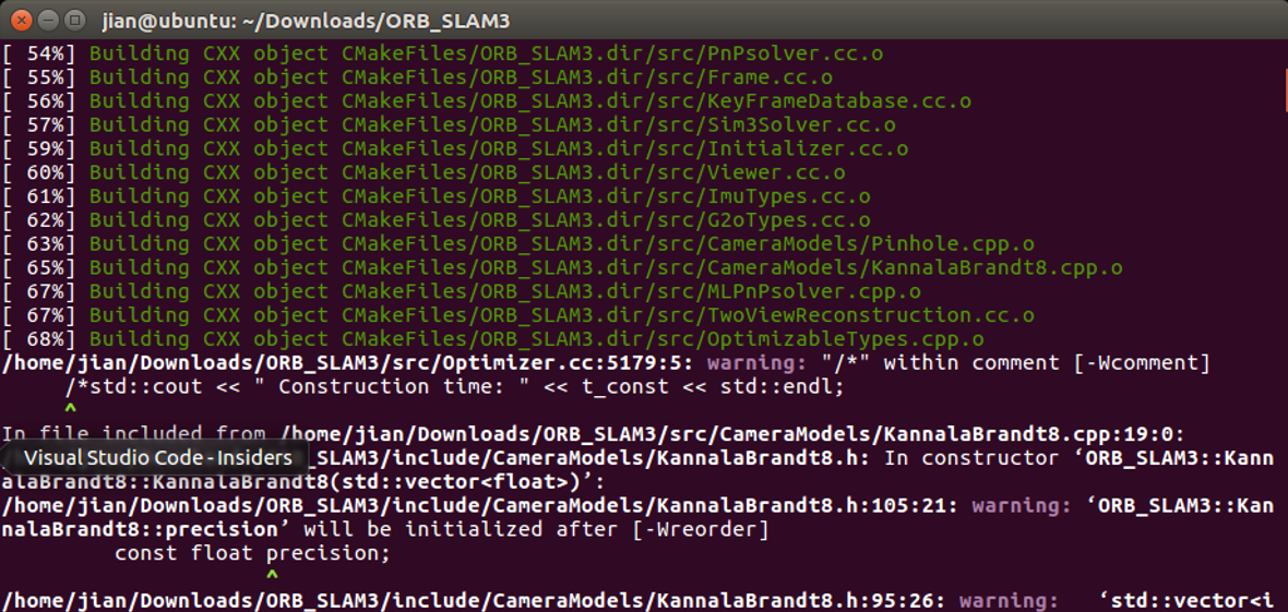 Ubuntu16.04下ORB_SLAM3的编译及运行【完整教程】_orbslam3编译有boost找不到-CSDN博客