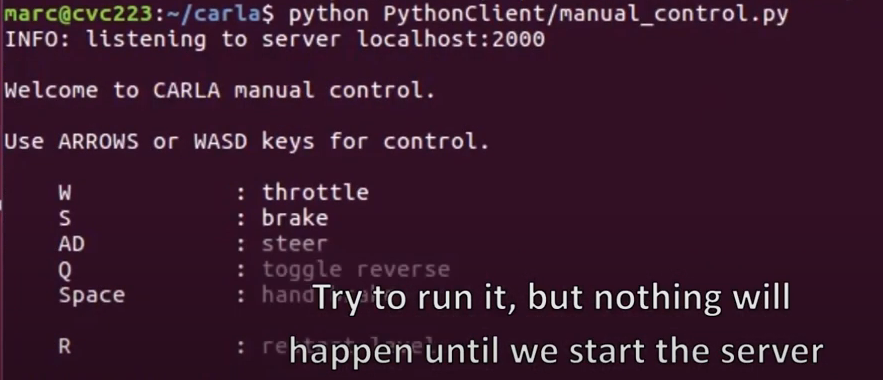 carla学习笔记1---carla的安装设置_运行carla时关闭后台-CSDN博客