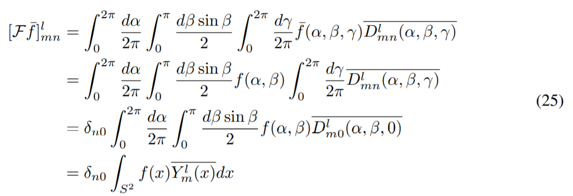 Wigner D方程在SPHERICAL CNNS中的应用_normalized haar measure-CSDN博客