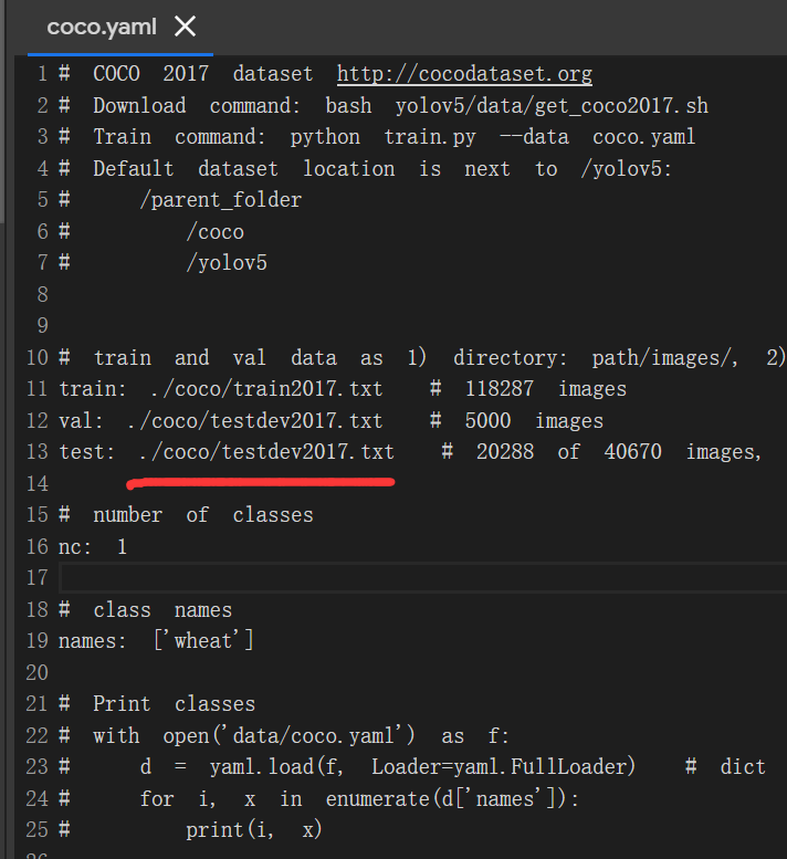 pytorch yolo5训练任意训练集_yolo train2017.txt-CSDN博客